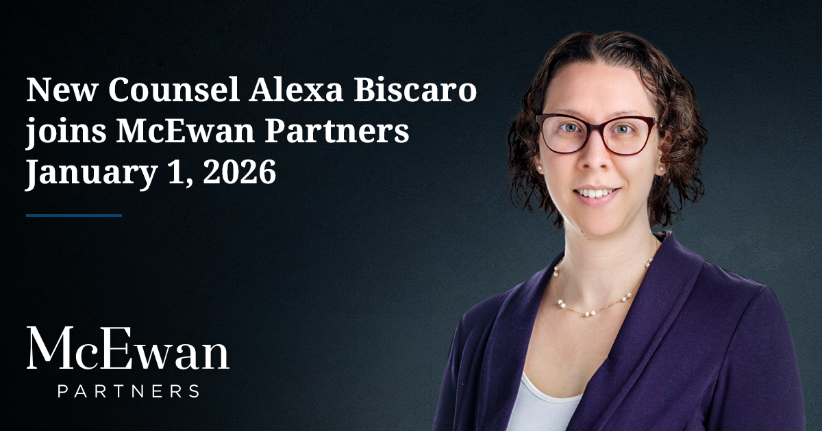 Alexa Biscaro to join McEwan Partners in January 2026